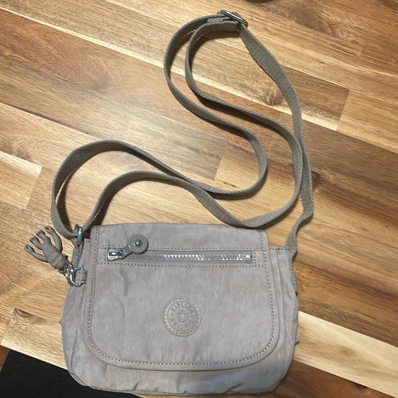 Kipling | Bags | Kipling Gray Silky Small Crossbody Bag | Poshmark